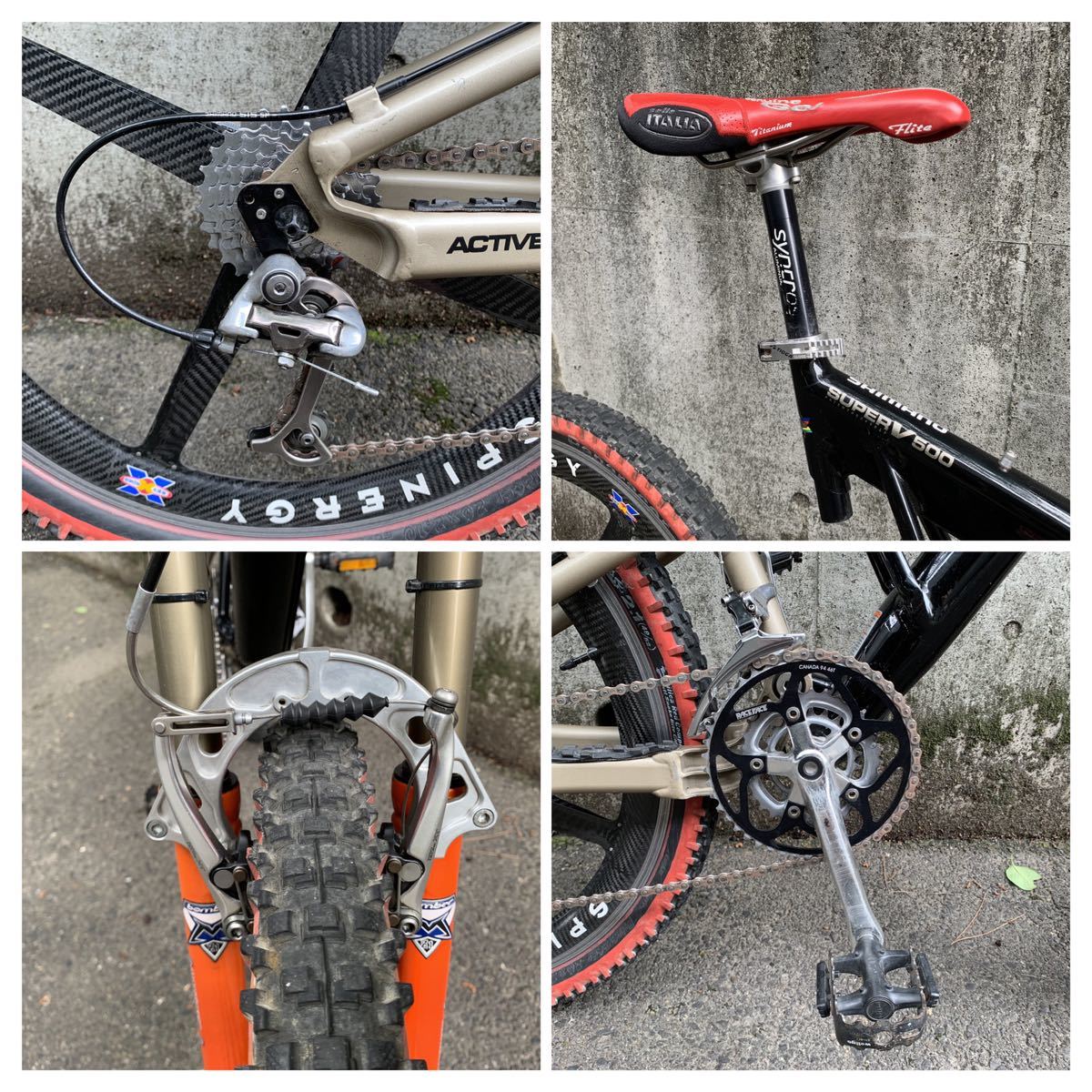 1997 Cannondale Super V 500 キャノンデール スーパーV フルサス old MTB yeti fat chance syncros grafton kooka ...