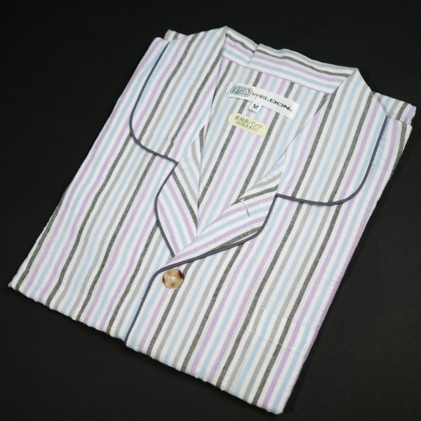 1円 WELDON メンズ 春夏 長袖パジャマ LL リラクシングウェア テーラード ストライプ 綿100% 父の日 9249(パジャマ)｜売買されたオークション情報、yahooの商品情報を ...