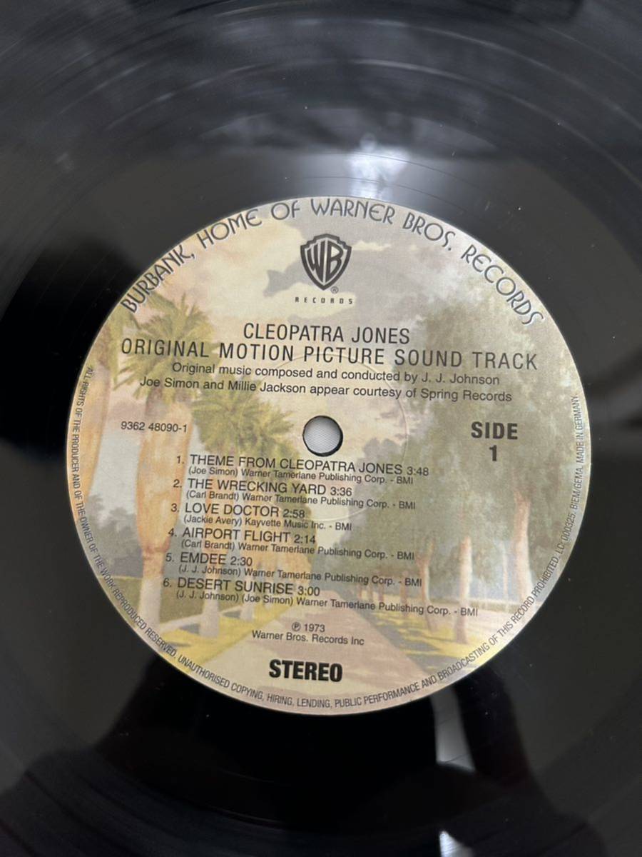J302 LP レコード Joe Simon/Millie Jackson/Cleopatra Jones ダイナマイト諜報機関/クレオパトラ ...