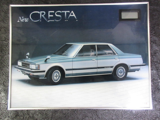 トヨタ/New CRESTA クレスタ/パネル時計/非売品/販促物/ /昭和レトロ(トヨタ)｜売買されたオークション情報、yahooの商品情報をアーカイブ公開 - オークファン（aucfan.com）