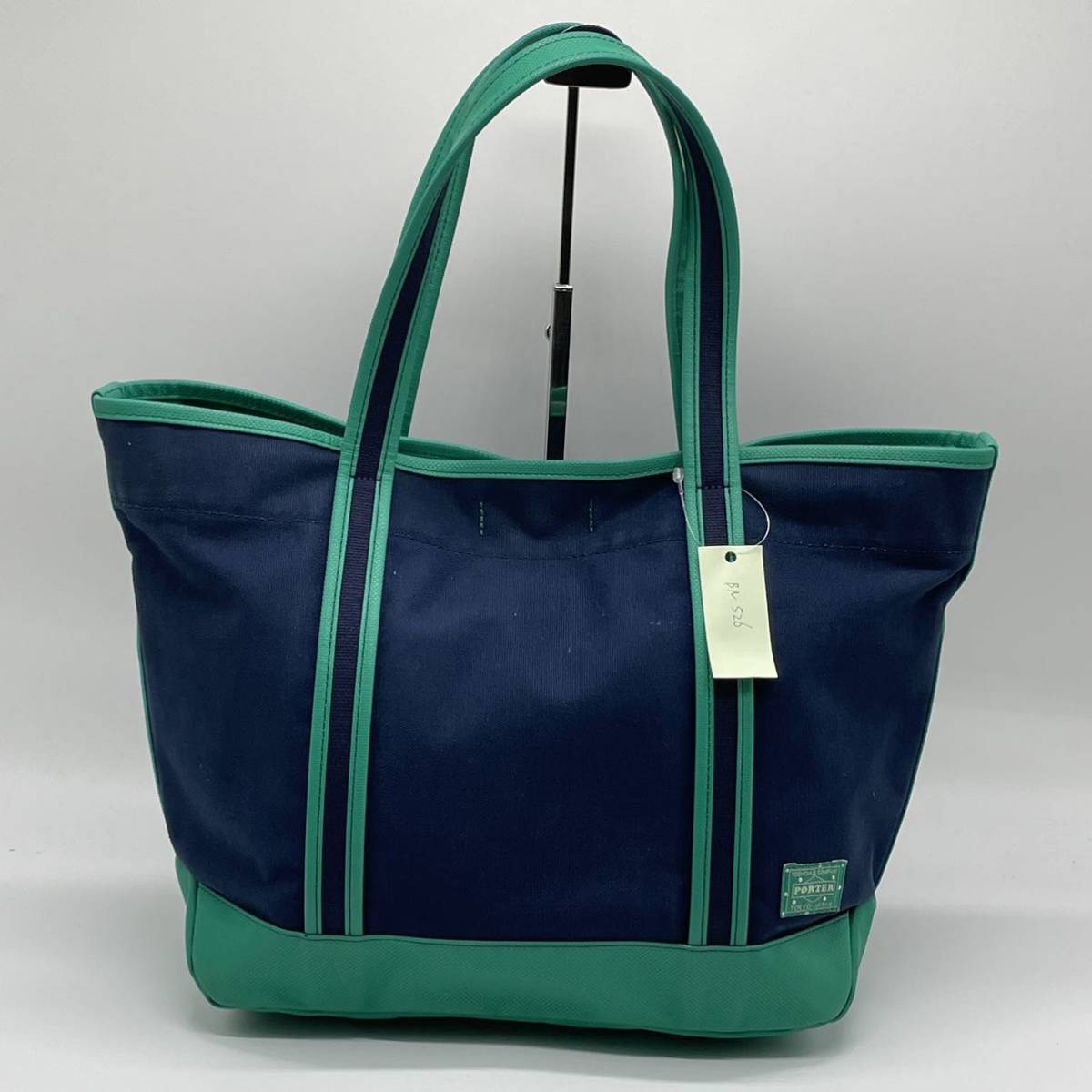 BN526 良好 PORTER ポーター キャンバス PVC トートバッグ ショルダーバッグ 6205 PORTER GIRL ポーターガール ...