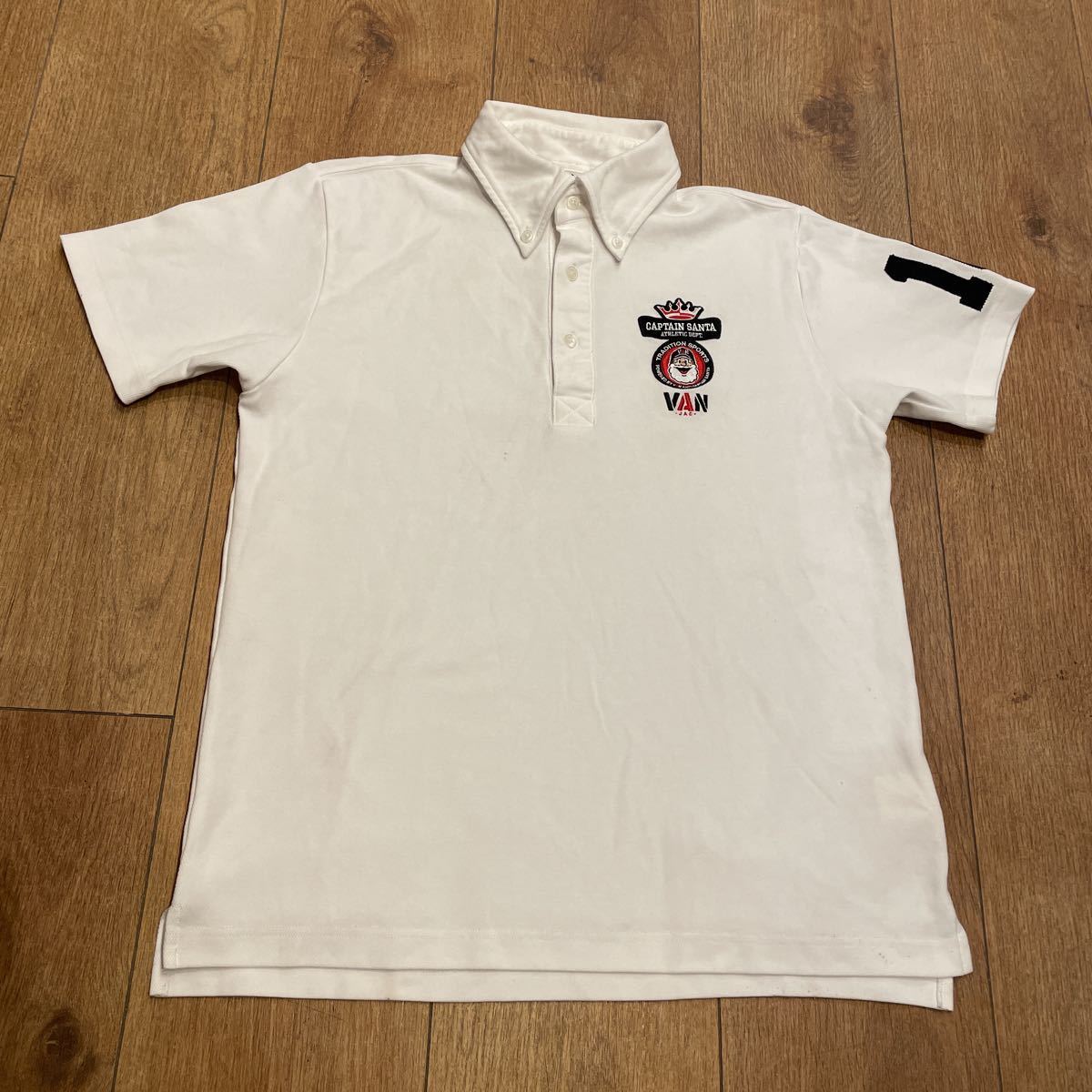 VAN AND CAPTAIN SANTAIN SANTA 半袖ポロシャツ SIZE 2 キャプテンサンタ(男性用)｜売買されたオークション ...