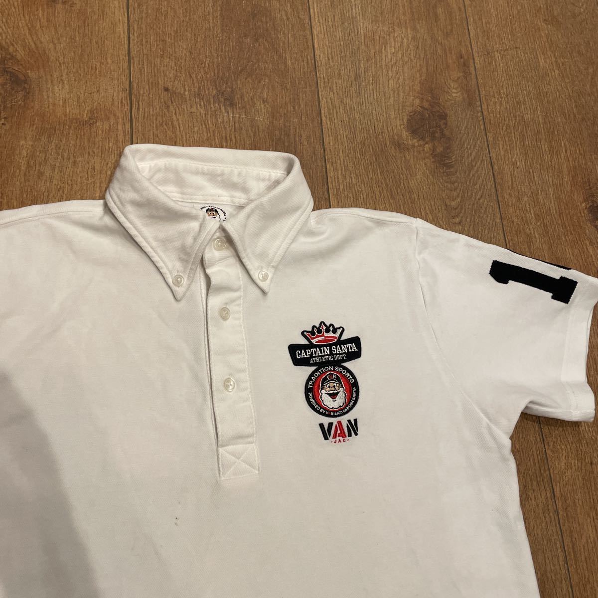 VAN AND CAPTAIN SANTAIN SANTA 半袖ポロシャツ SIZE 2 キャプテンサンタ(男性用)｜売買されたオークション ...