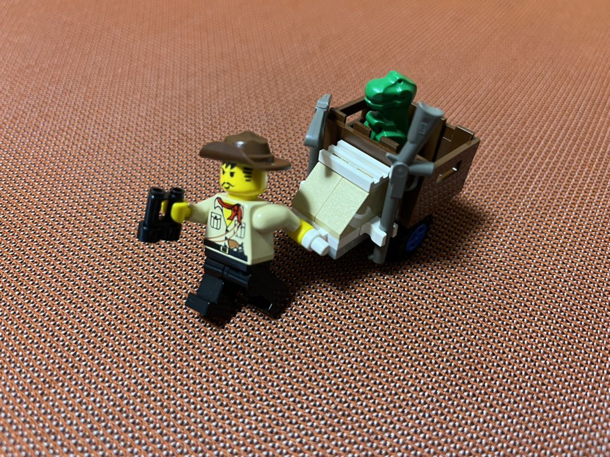 LEGO レゴ 世界の冒険シリーズ ダイノアイランド ジョーンズとベビーティラノ カバヤ 食玩 KABAYA ミニフィグ 5903 1278 ...