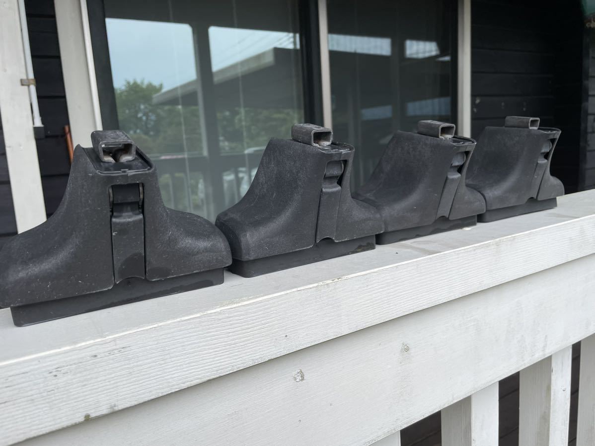 デリカ D5 THULE スーリー キャリア フット754 バー763 キット1485ベースキャリアセット バー1本キズわずかな曲りあり(キャリアベース)｜売買されたオークション情報 ...