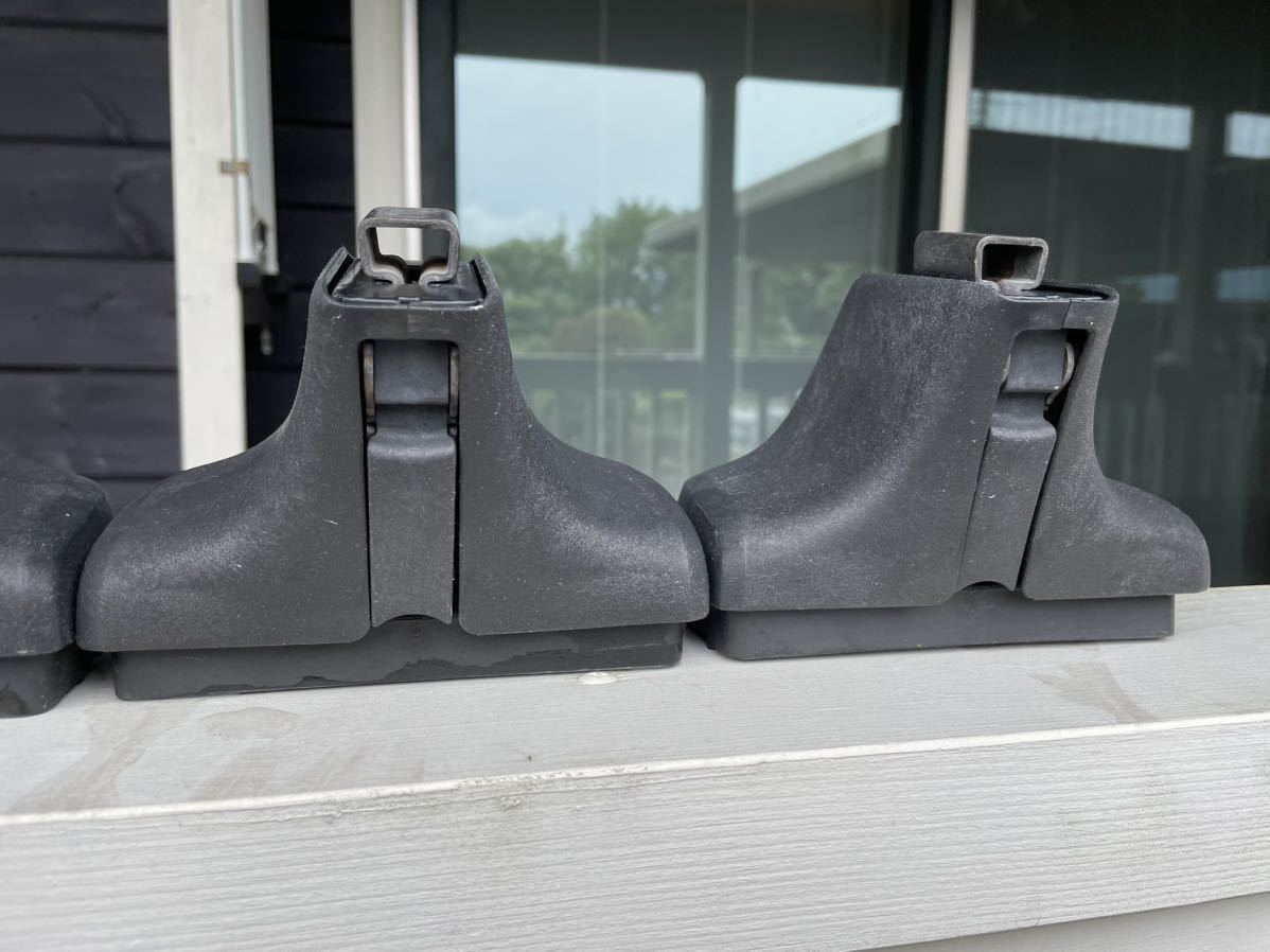 デリカ D5 THULE スーリー キャリア フット754 バー763 キット1485ベースキャリアセット バー1本キズわずかな曲りあり(キャリアベース)｜売買されたオークション情報 ...