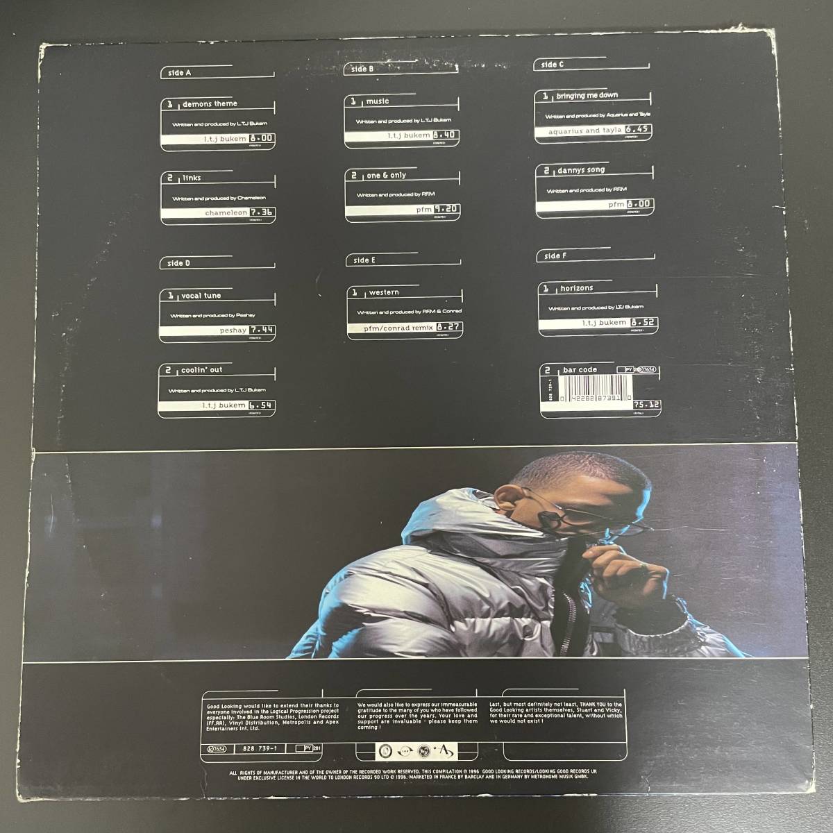 L.T.J Bukem - Logical Progression アルバム Good Looking Records LTJ Bukem ...