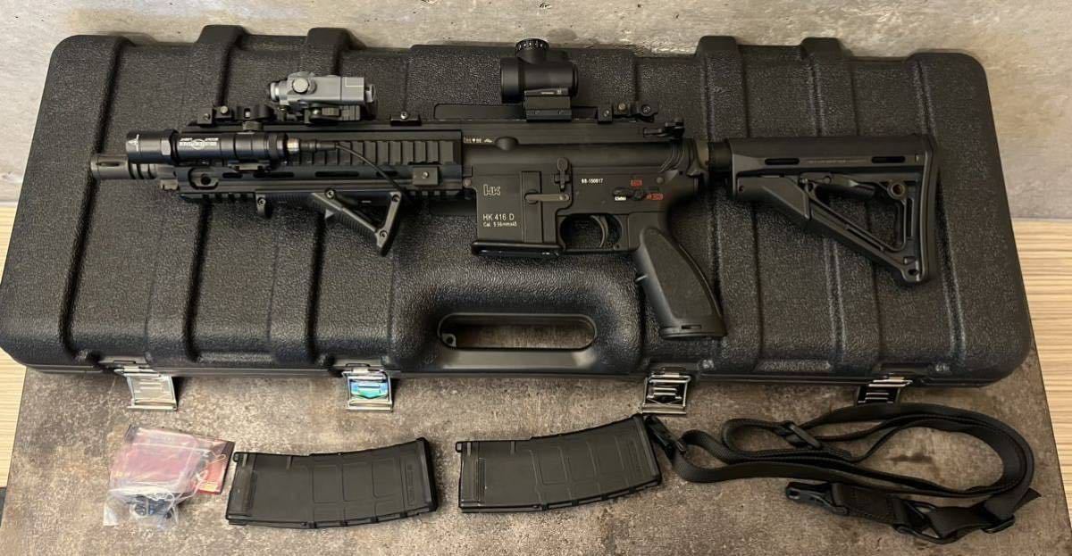 VFC GBB HK416D GEN1 LAPD SWAT風カスタム(ガスガン)｜売買されたオークション情報、yahooの商品情報をアーカイブ公開 - オークファン（aucfan.com）