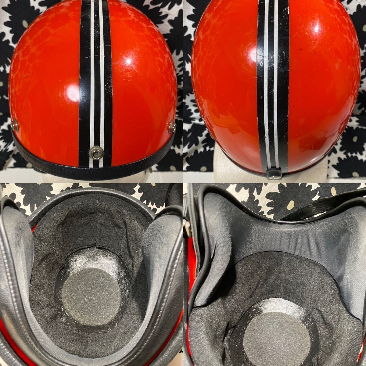 LSI-4150 1960年代製 60’s ビンテージ ジェットヘルメット リペア/目深加工済 Mシェル 60cm〜62cm Buco BELL(XLサイズ)｜売買されたオークション情報 ...