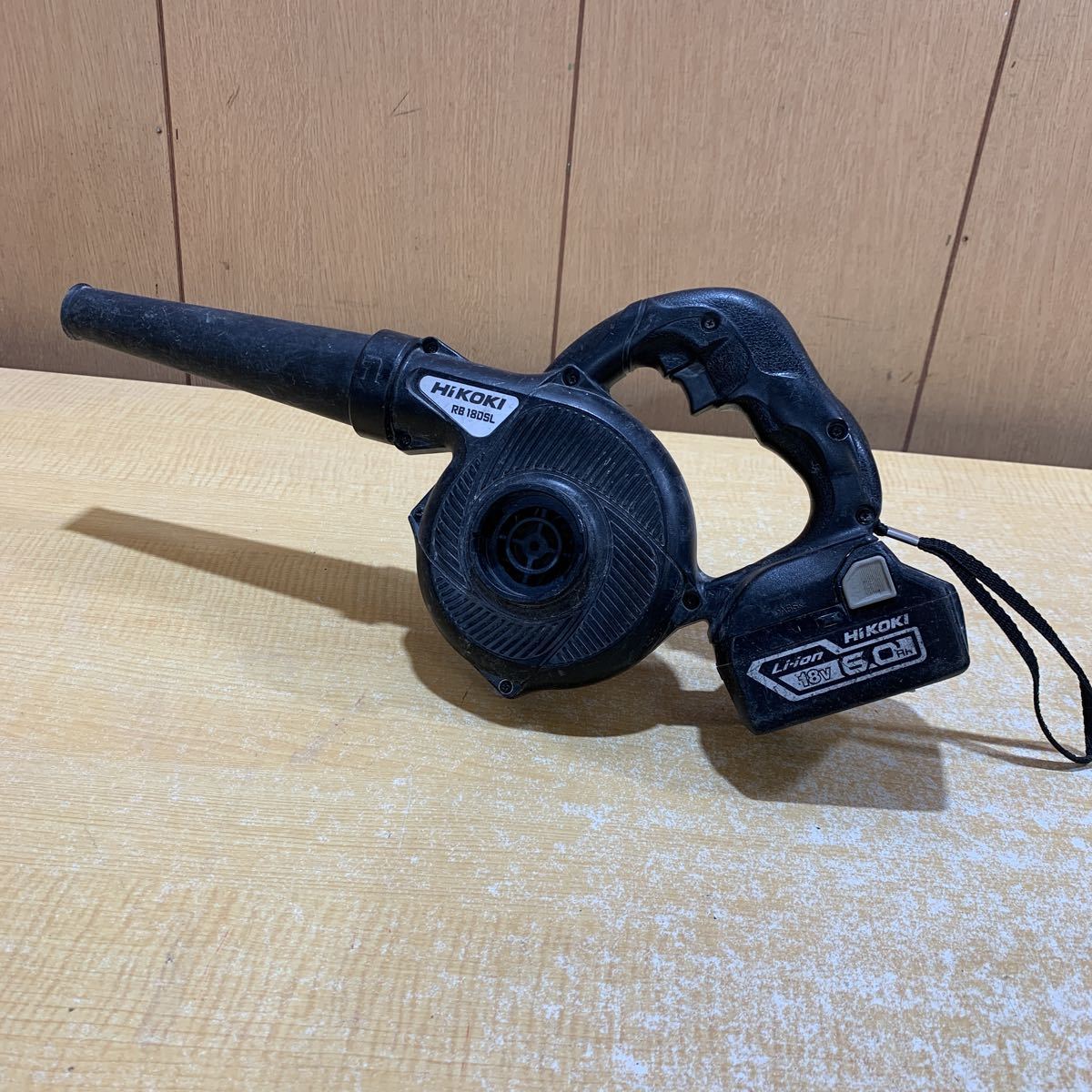 P HiKOKI 18V コードレスブロワ RB18DSL バッテリ付き(送風機、ブロワ)｜売買されたオークション情報、yahooの商品情報を ...