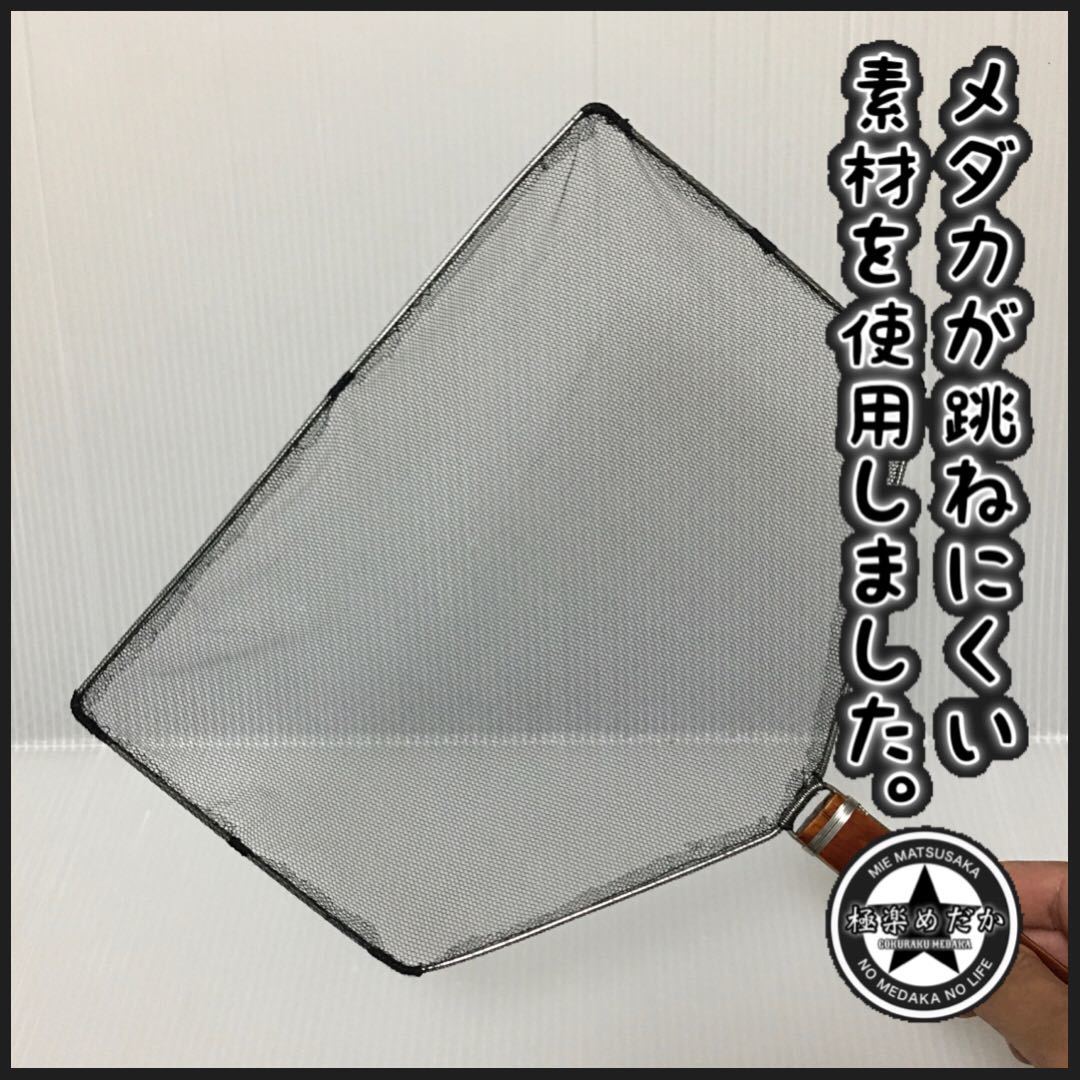 極楽めだか NV13専用めだかの選別タモ 大小2点セット メダカ 網 手作り ①(魚、水草)｜売買されたオークション情報、yahooの商品情報 ...