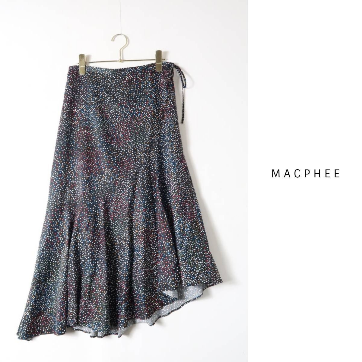 1.9万 トゥモローランド/マカフィー MACPHEE 洗える アシンメトリーラップスカート 日本製 Y-M 4058(スカート)｜売買されたオークション情報、yahooの商品情報をアーカイブ ...