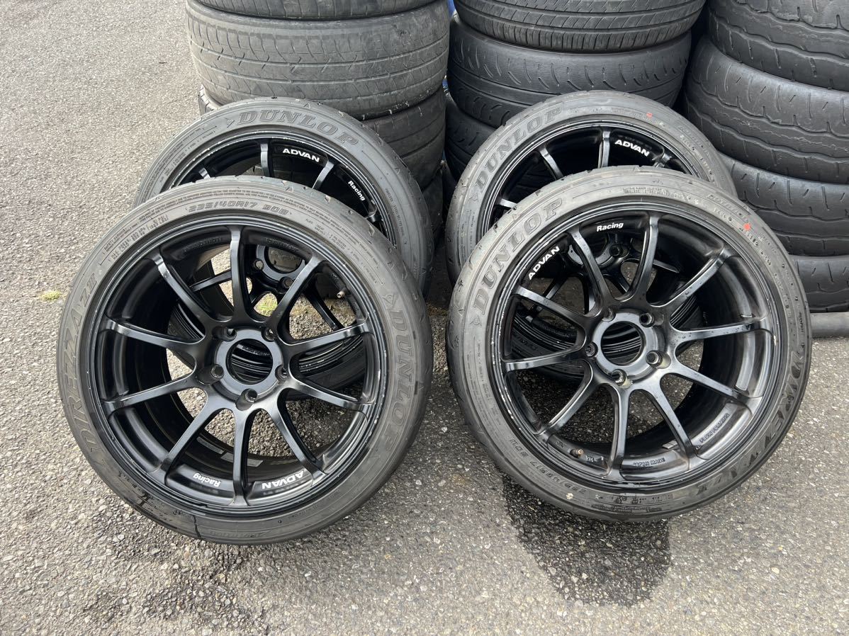 ADVAN RACING RS2 タイヤホイールセット 17inch/9J/＋35(ラジアルタイヤ)｜売買されたオークション情報、yahooの ...