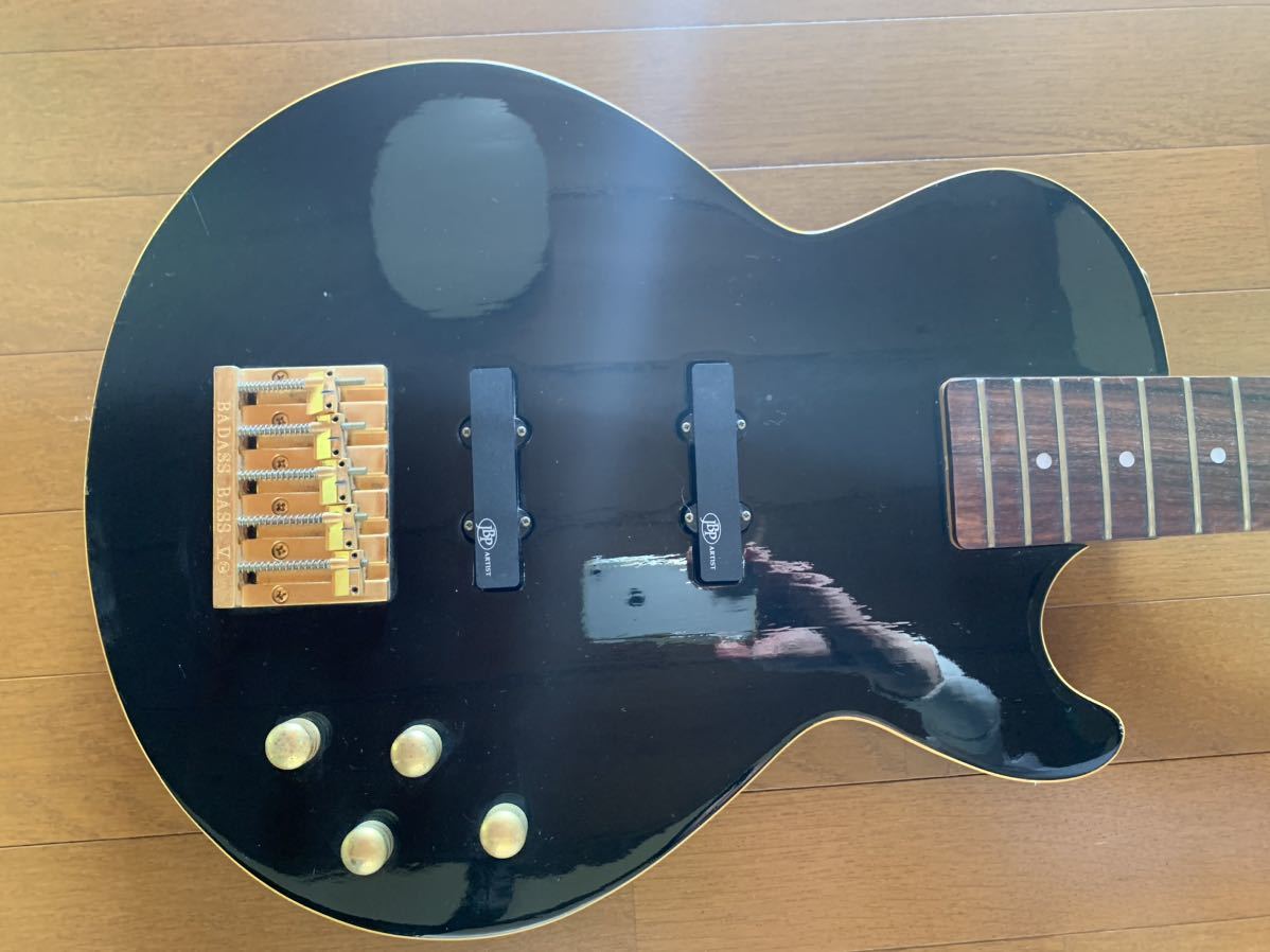 5弦 エレキベース JBP ARTIST badass bass Ⅴ 弦なし ジャンク(その他)｜売買されたオークション情報、yahooの商品 ...