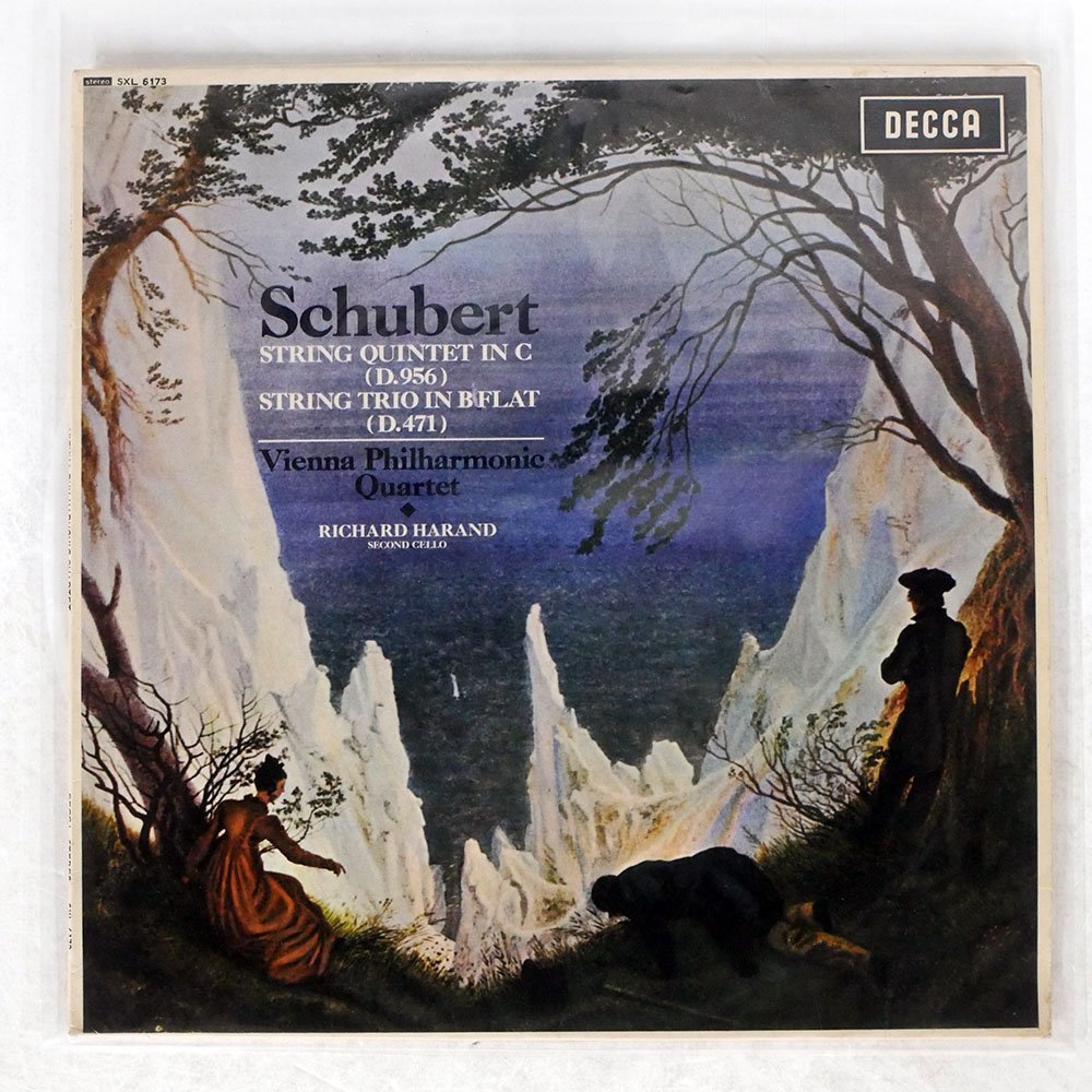 英 ウィーン フィル五重奏団/SCHUBERT STRING QUINTET IN C D.956 / STRING TRIO IN B FLAT D.471 /DECCA SXL6173 ...