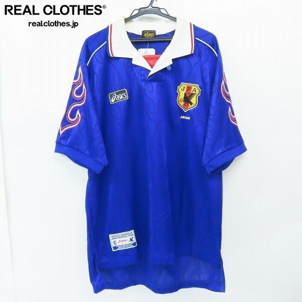 asics/アシックス サッカー 日本代表 98/99 炎 レプリカ ユニフォーム OA710G/L /LPL(日本)｜売買されたオークション ...