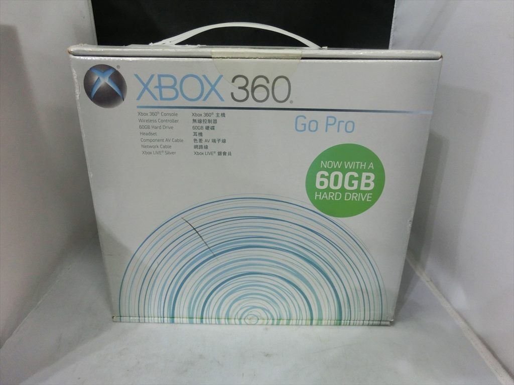 T サ3-35 100サイズ /Microsoft xbox360 Go Pro 60GB ゲーム機本体セット/マイクロソフト/lot.0829/ 外箱傷み有(Xbox360本体)｜売買された ...