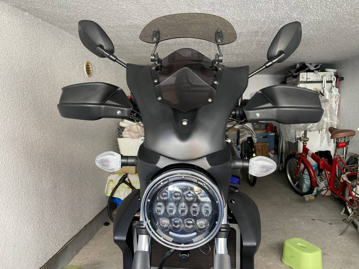 送込 SV650 VP55 ハンドガード おまけ 検索： Vストローム ナックル プロテクター KAPPA GIVI カッパ ジビ カウル ...