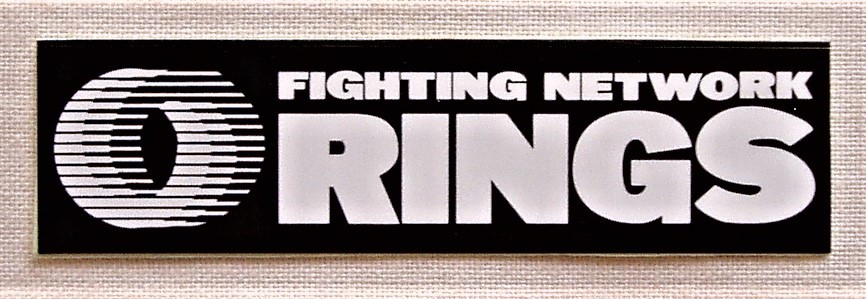 リングス RINGS 団体ロゴマーク ステッカー シール 総合格闘技 プロレス 前田日明 田村潔司 ヴォルクハン ディックフライ ヒョードル ...