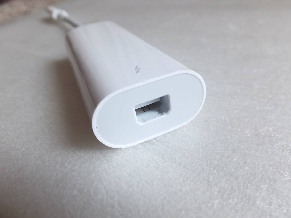 Apple A1790 MMLE2AM/A Thunderbolt3 USB-C - Tunderbolt 2 アダプタ(その他)｜売買された ...