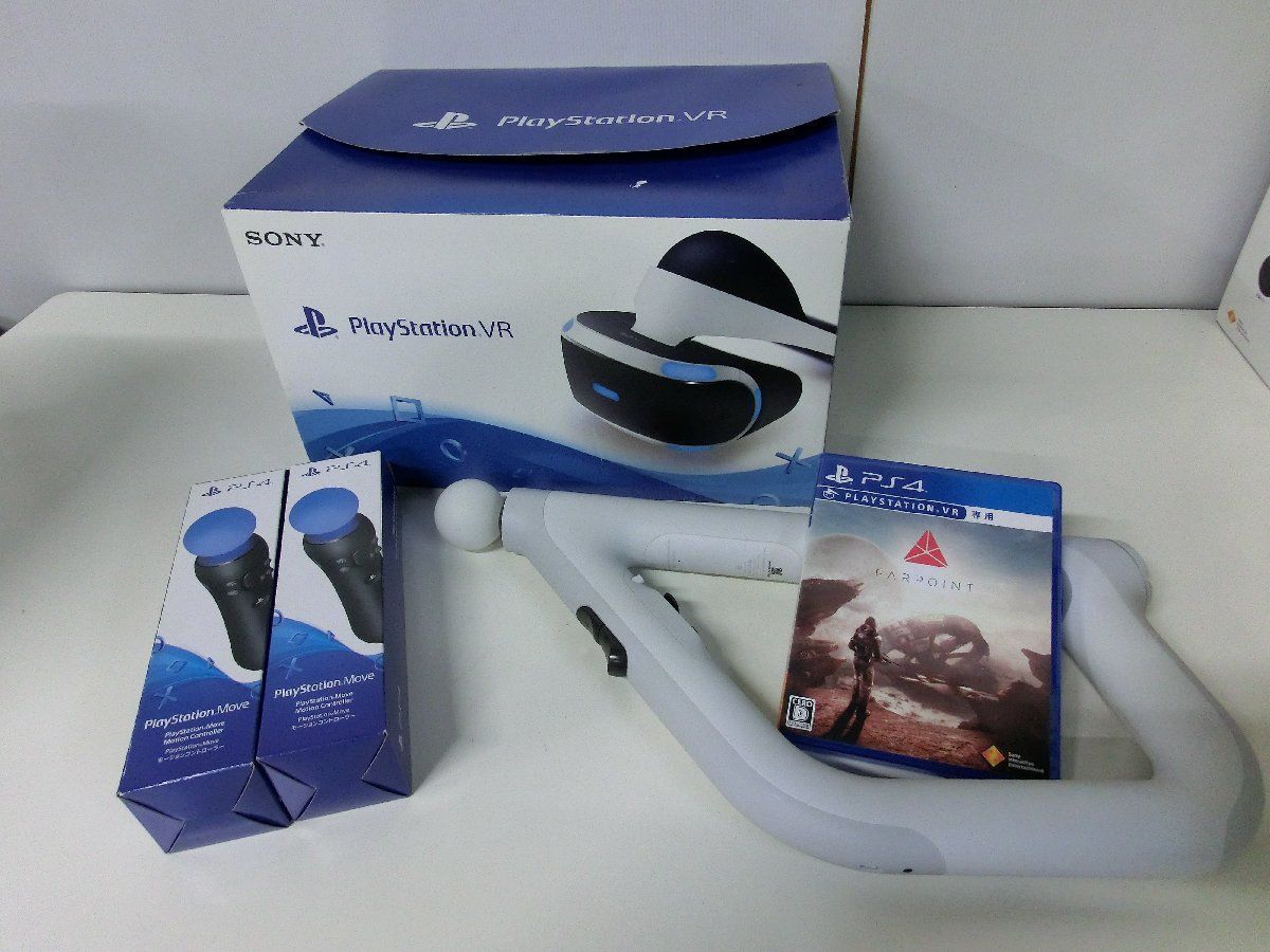 PSVR 本体 FARPOINTソフト シューティングコントローラ モーションコントローラ×2 セット(PSVR)｜売買されたオークション情報、yahooの商品情報をアーカイブ公開 ...