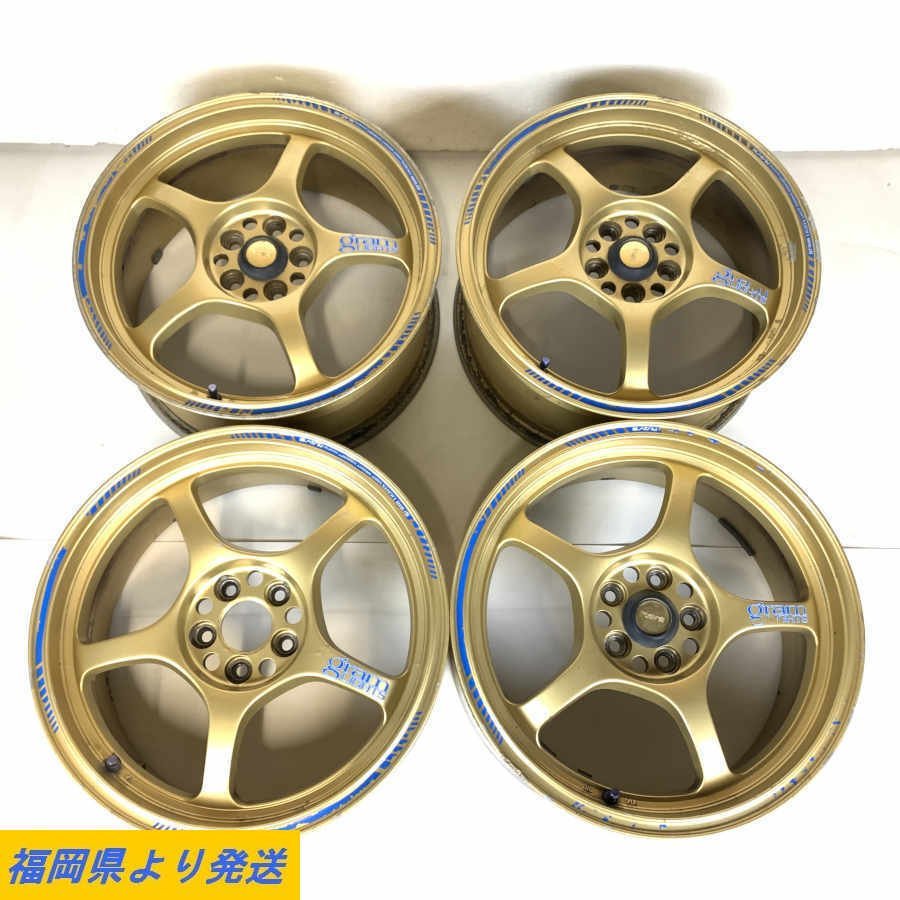 RAYS gram LIGHTS 57C アルミホイール レイズ グラムライツ 17x7 1/2JJ 状態説明あり ジャンク品 福岡(社外品 ...
