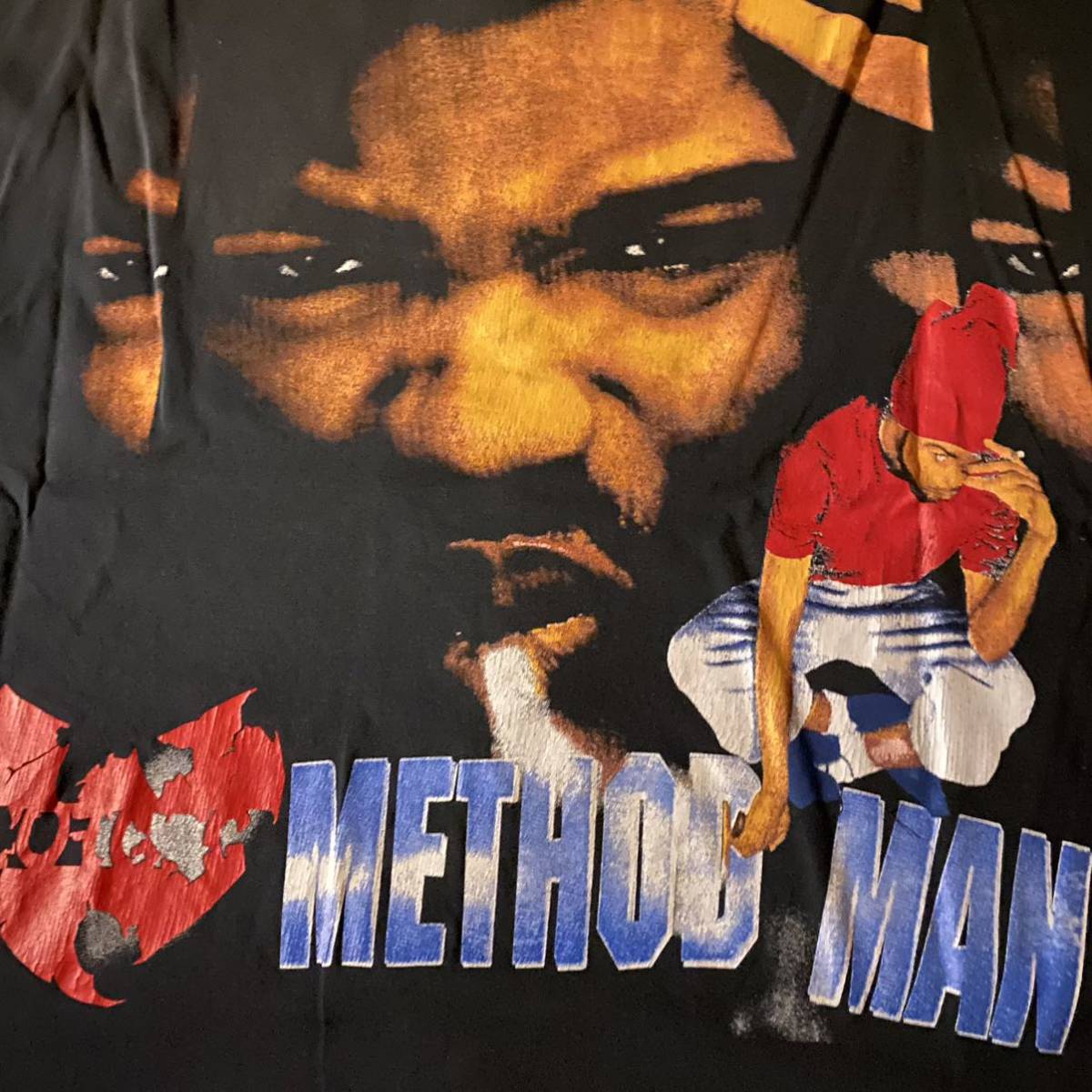 WU-TANG CLAN METHOD MANウータンクラン Vintage rap tee ヴィンテージ 90s bootleg T ...