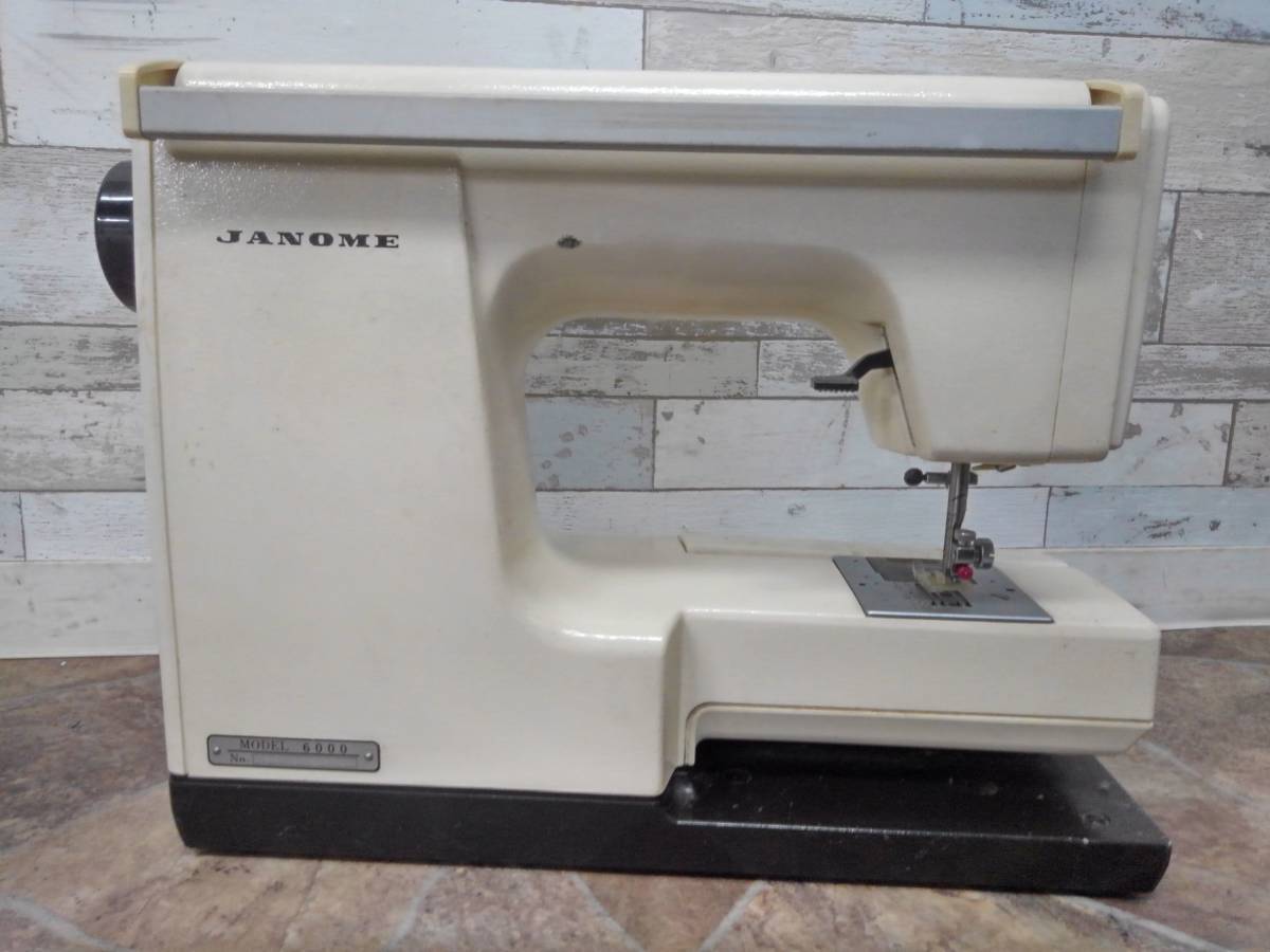 H283375 092 -830/UT6000 JANOMEジャノメ Memory Craft Model 6000 ミシン(ジャノメ)｜売買 ...