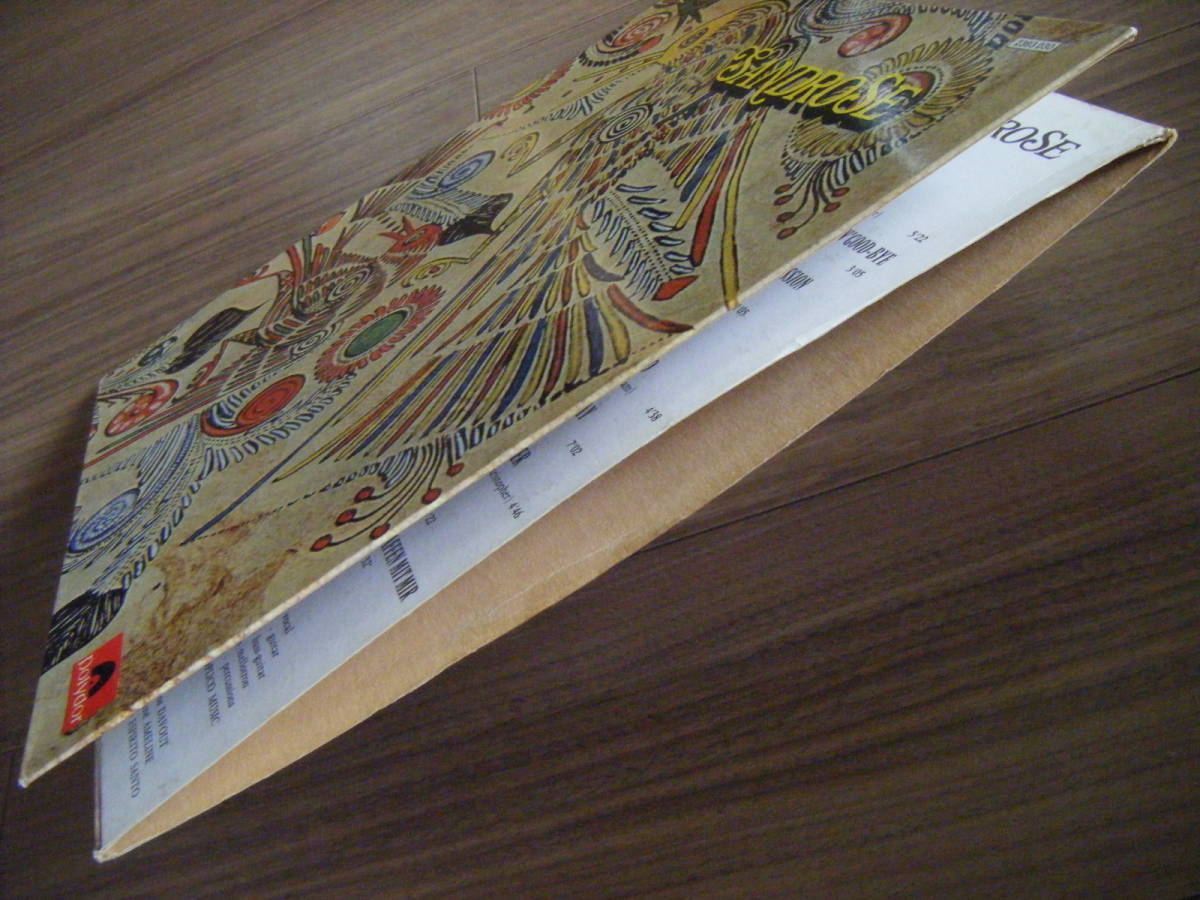 仏原盤 Sandrose /70s French Progre 激レア唯一作/Female Vo/Jean-Pierre Alarcen Henri Garella/Eden Rose/サンド ...