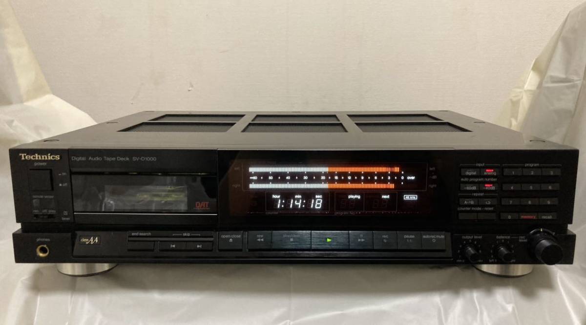 Technics テクニクス SV-D1000 DATデッキ(DAT機器)｜売買されたオークション情報、yahooの商品情報をアーカイブ公開 ...