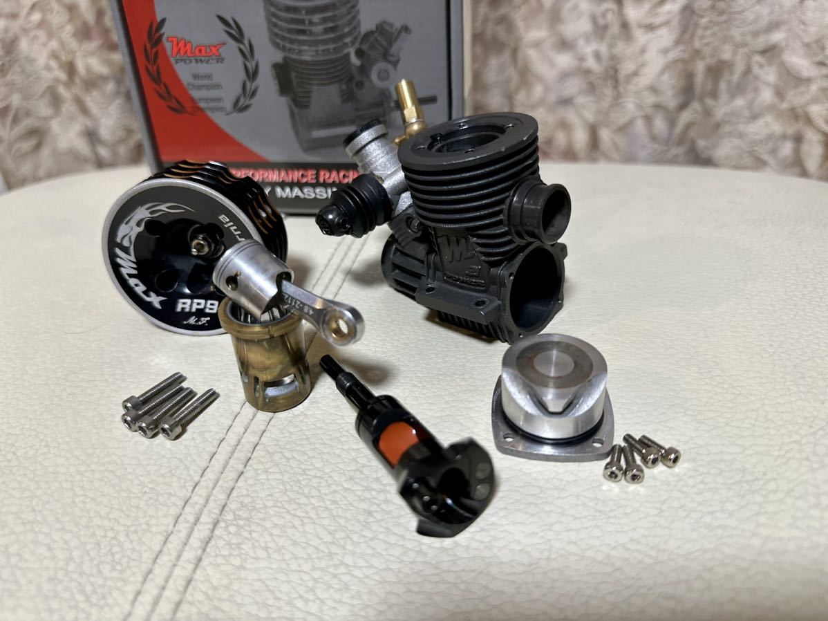 Max POWER MASSIMO FANTINI チューニングエンジン 1/8レーシング MX 21 MAX RP9.S WC ワールド ...