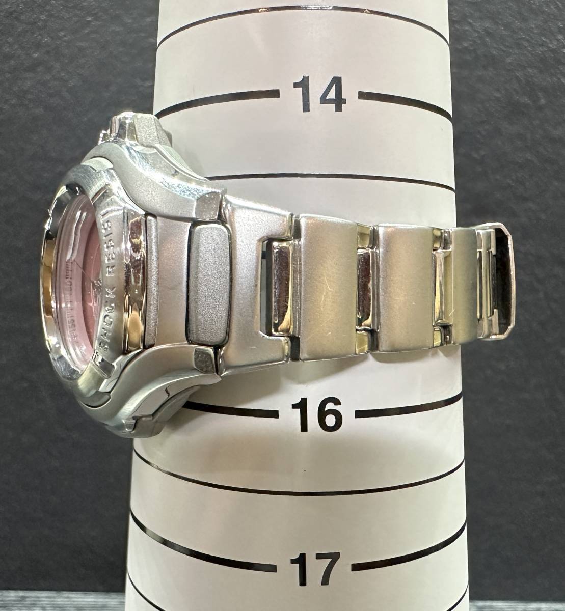 腕時計 CASIO G-ms Baby-G MSG-504 STANLESS STEEL BACK JAPAN Y SHOCK ...