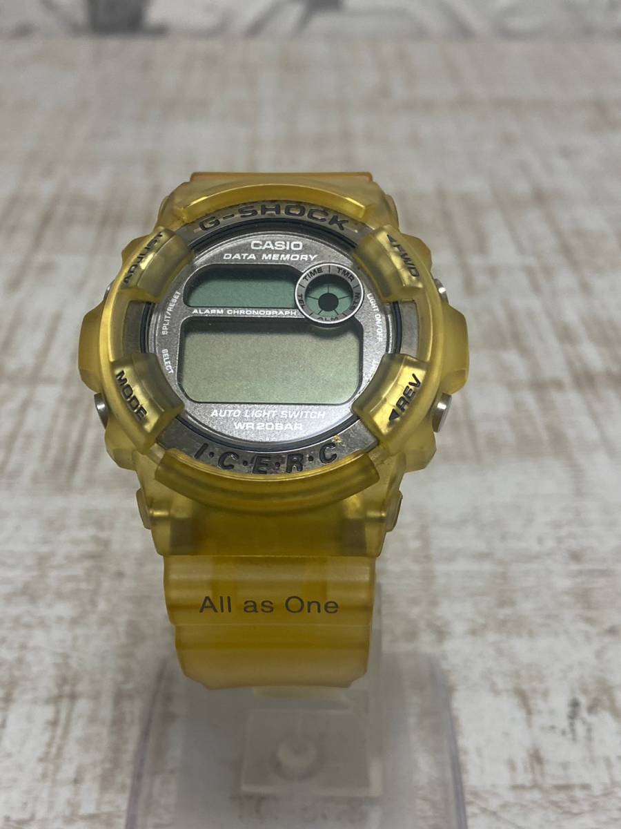 a-28 CASIO カシオ 1845 DW-9200K G-SHOCK G-ショック I.C.E.R.C QUARTZ クォーツ腕時計 イエロー デジタル メンズ腕時計(G-SHOCK ...