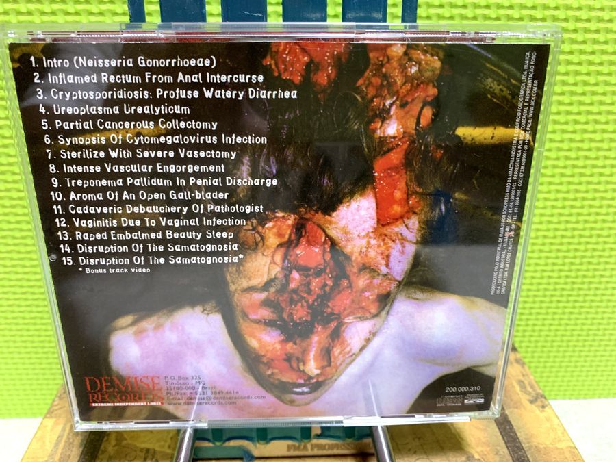 FLESH GRINDER Libido Corporis ゴアグラインド gore grind lymphatic phlegm ...