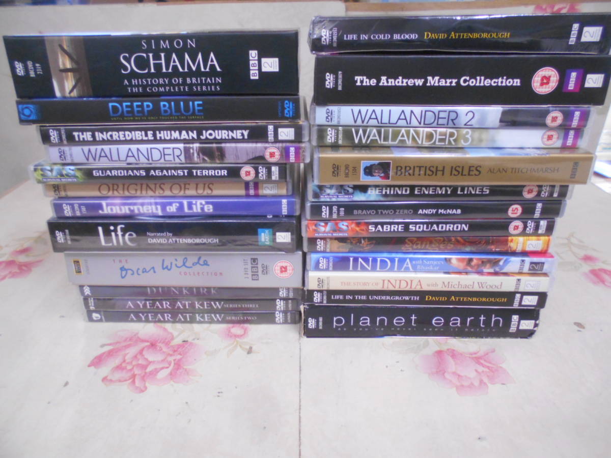 10 /BBC DVDまとめて25セット 海外版 Sas Survival Secrets/A History of Britain: The ...