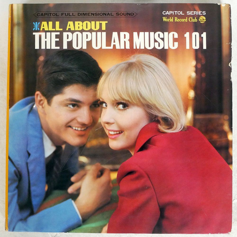 ペラ 赤盤 VA/ALL ABOUT THE POPULAR MUSIC 101/WORLD RECORD CLUB WS35 Box Set ...