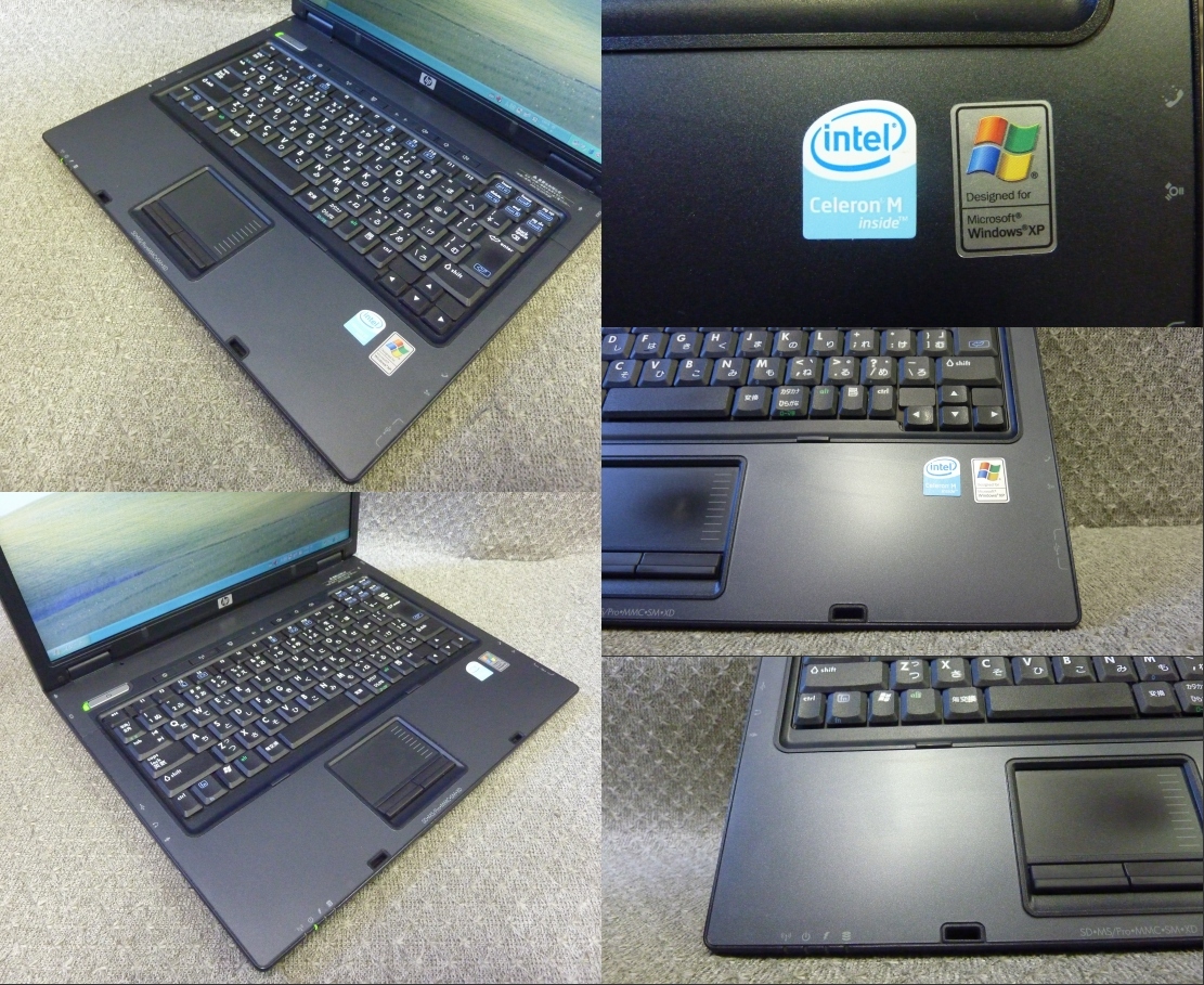 Windows XP Vista OS選択可 品 HP Compaq nx6320 Celeron M430/メモリ1.5GB ...