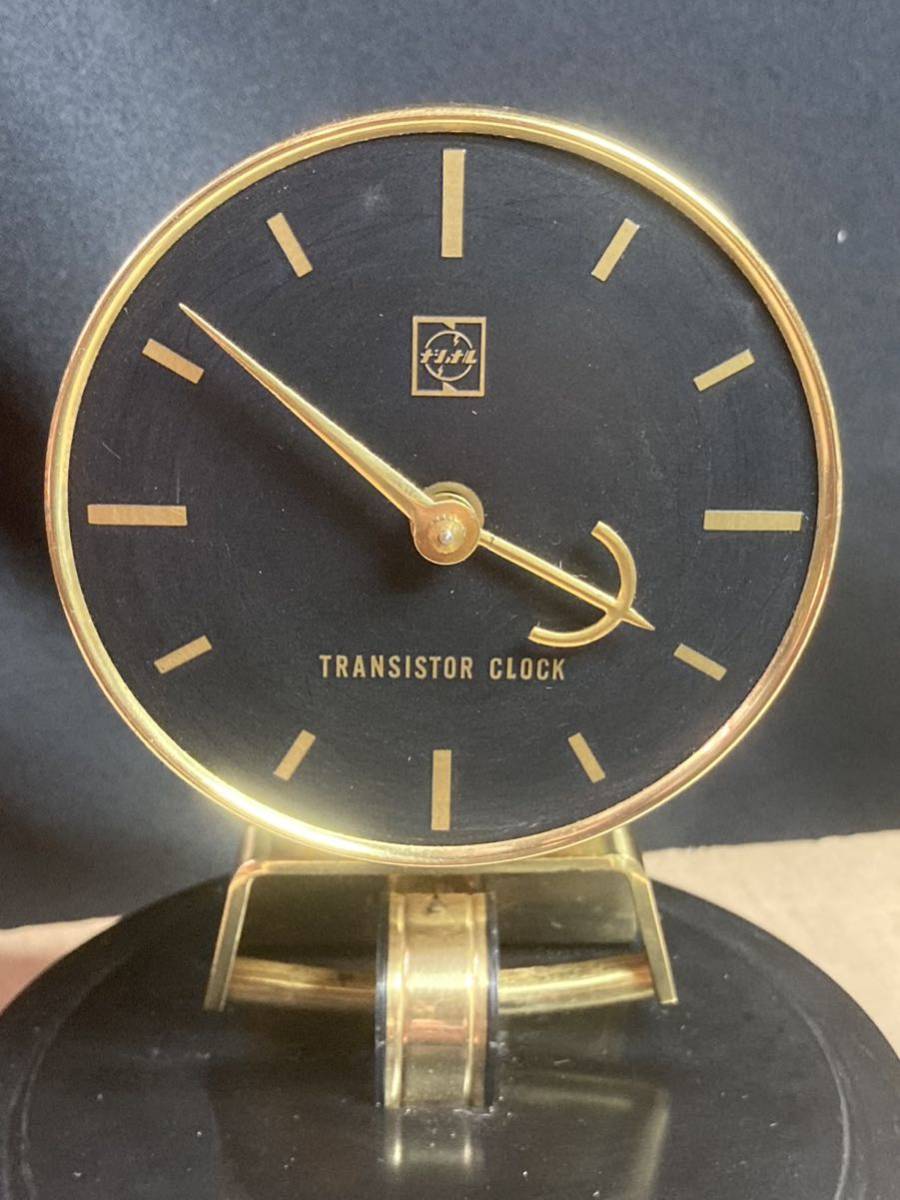 TRANSISTOR CLOCK ガラスドーム型 ナショナル アナログ時計 ジャンク(一般)｜売買されたオークション情報、yahooの商品情報 ...