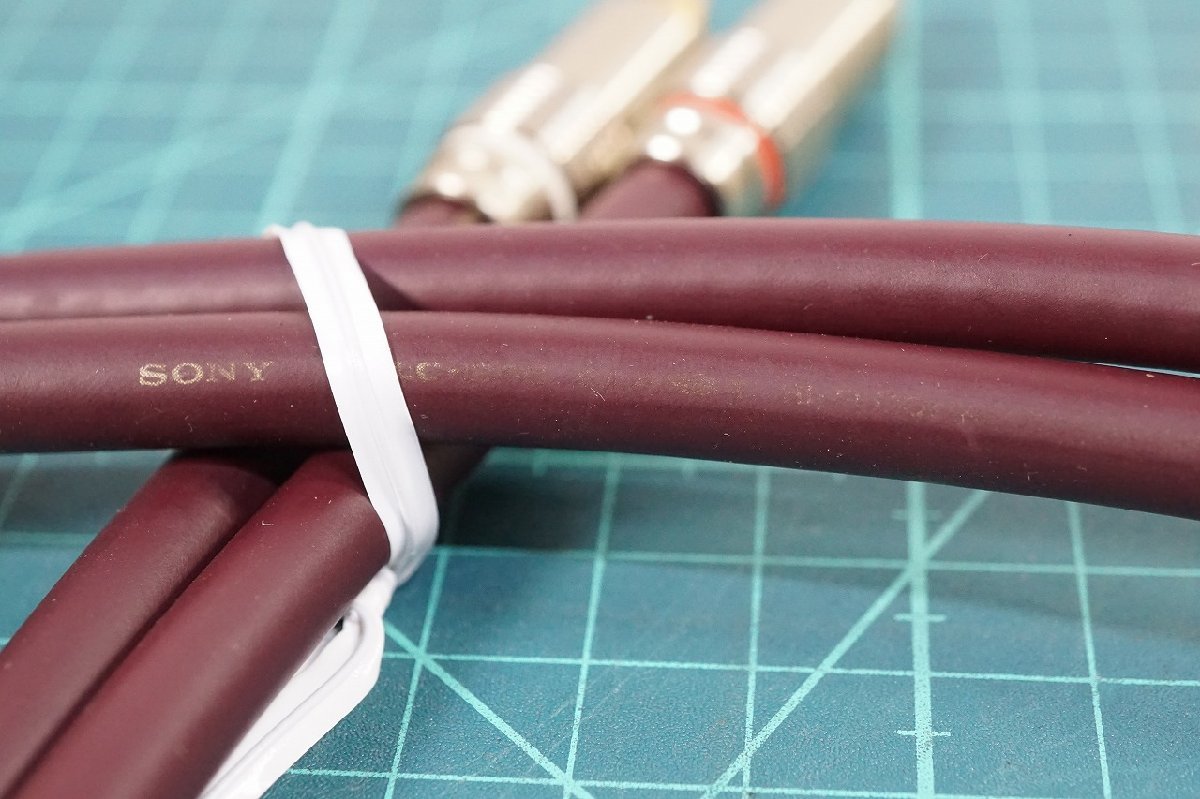 NZ S710560 SONY ソニー LC-OFC CLASS 1 Hi-Fi CONNECTING CORD + TDK SUPER ...
