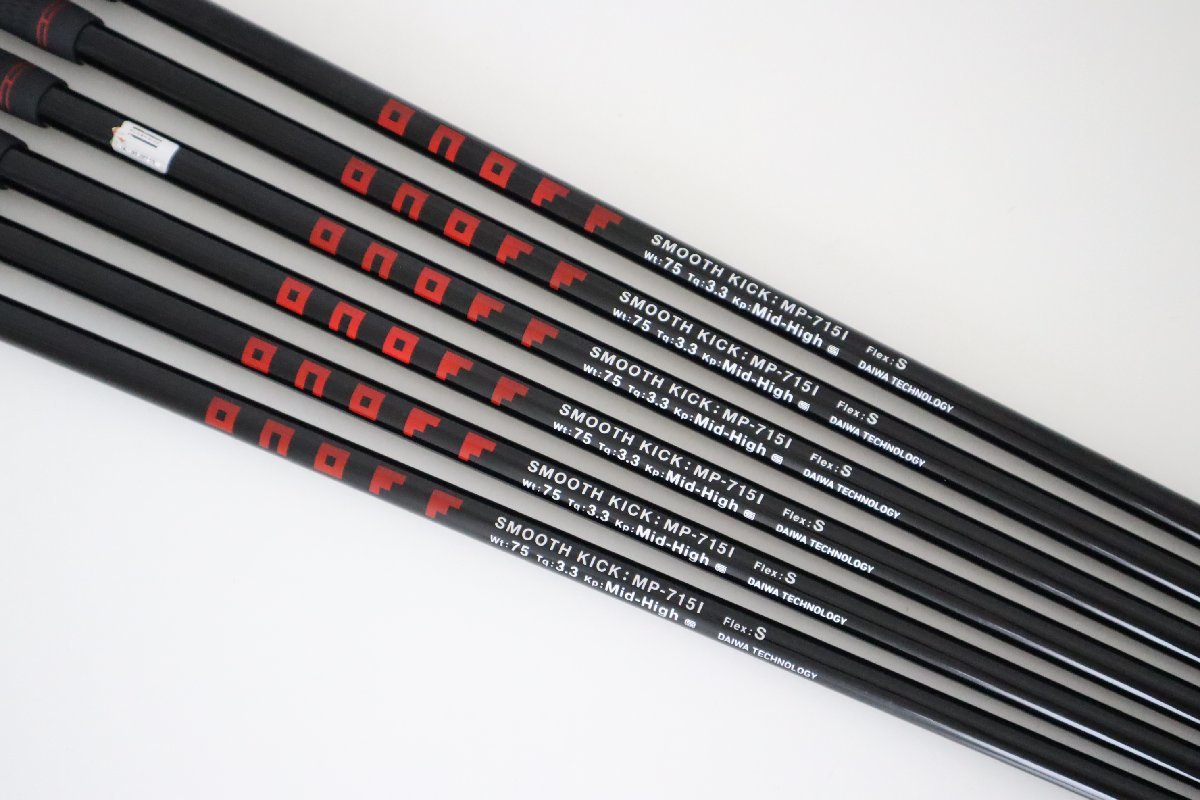 1円 アイアン用 6本セット グローブライド ダイワ オノフ SMOOTH KICK MP-715I S シャフト 56814(シャフト ...