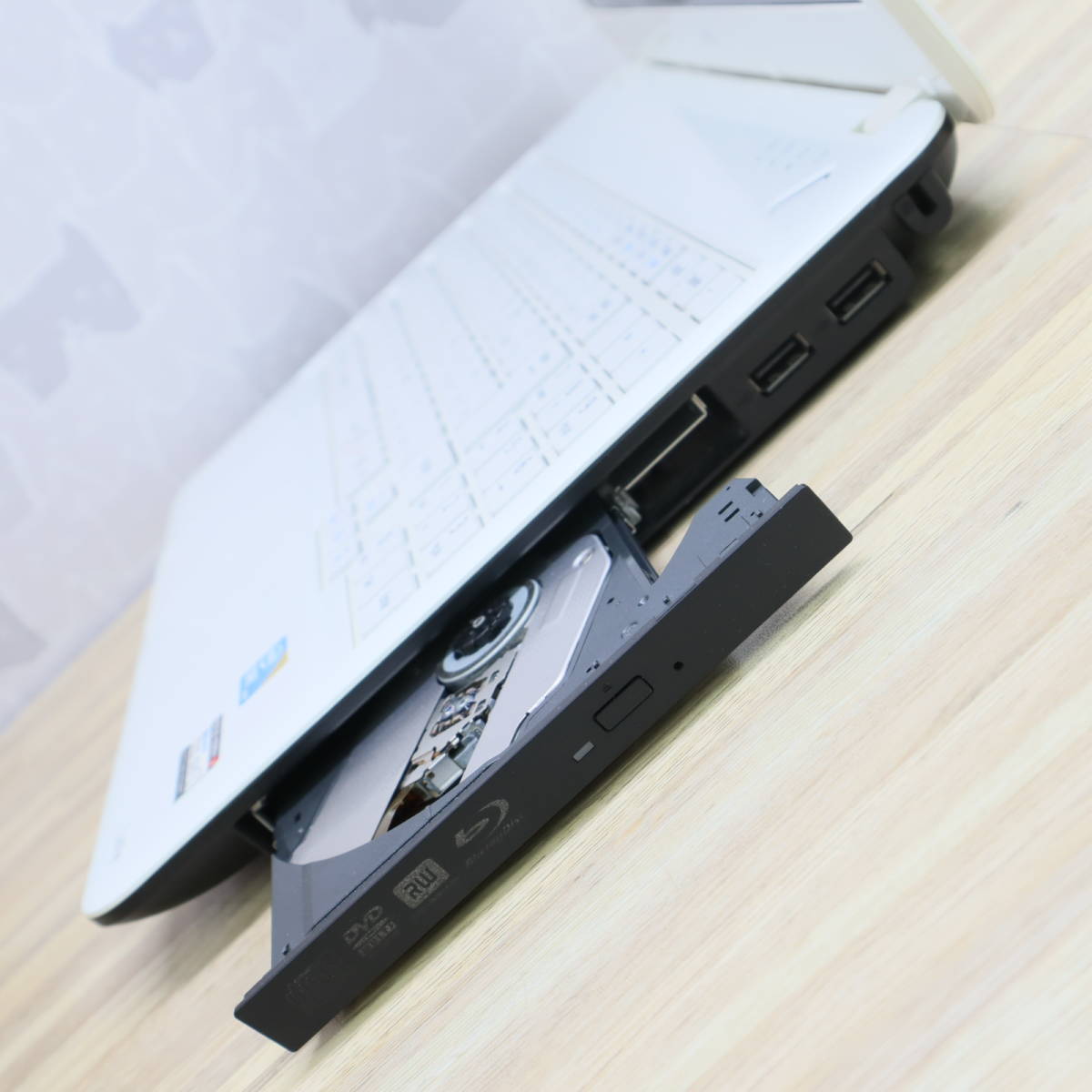 超 高性能i5 SSD256GB LS550D Core i5-480M Blu-ray Win11 Microsoft Office 2019 Home&Business 品 ノートPC ...