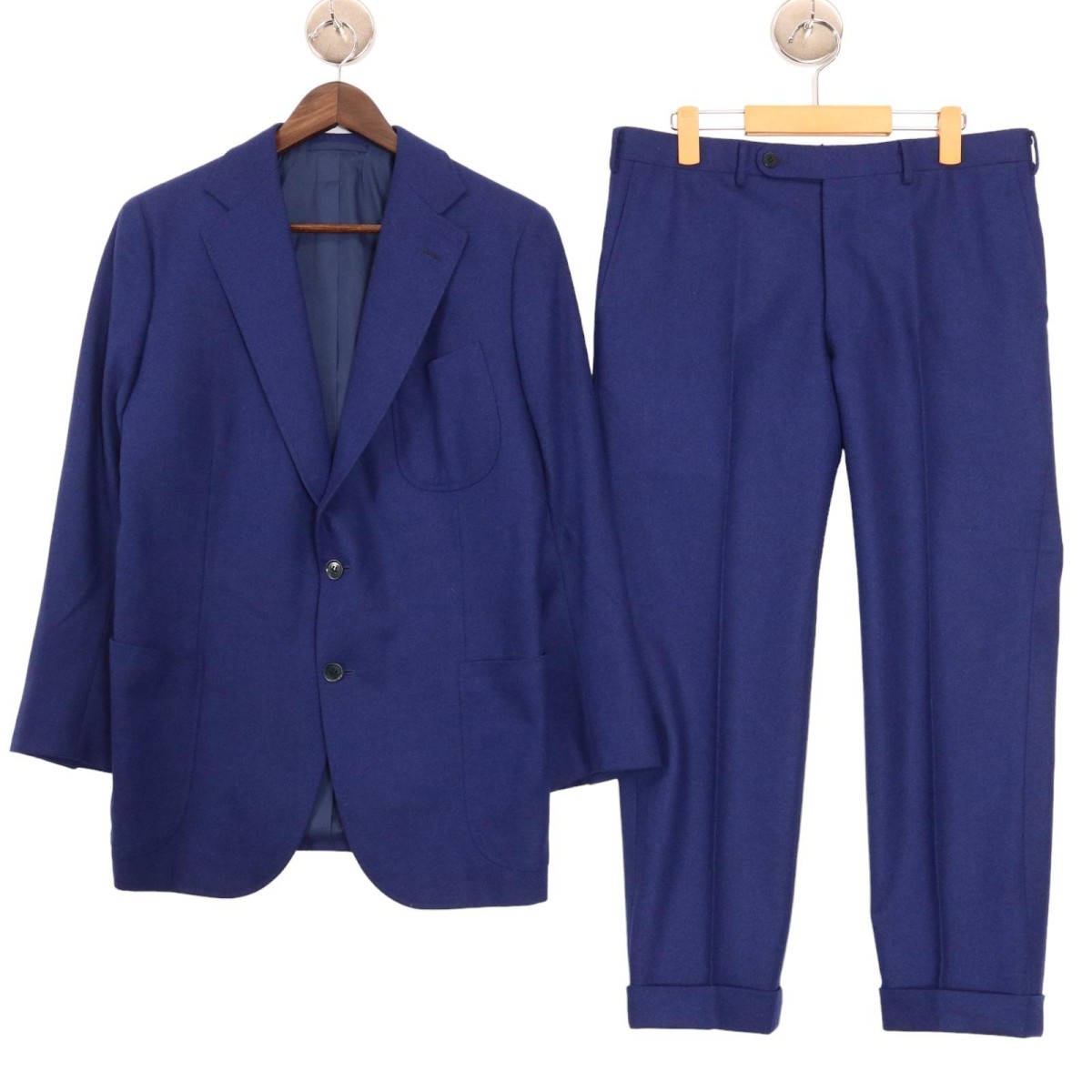 PECORA GINZA / PRIMA PROVA DRAPERS SUPER 100'S WOOL & CASHMERE ペコラ銀座 ドラ ...