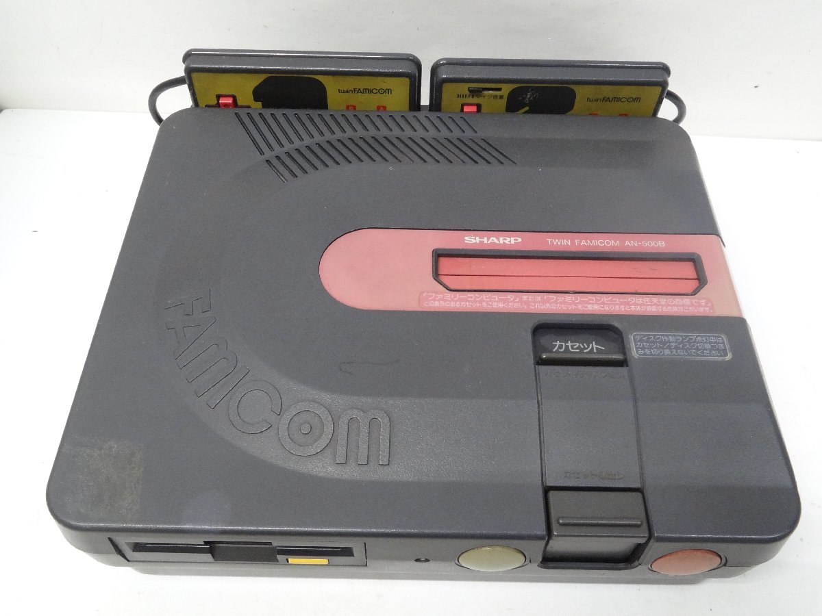 8 /Zこ7221 シャープ SHARP ツインファミコン TWIN FMICOM AN-500B 訳ありジャンク 保証無(本体)｜売買された ...