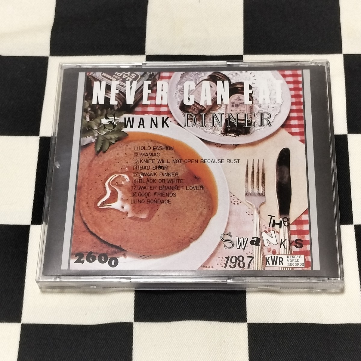 SWANKYS CD NEVER CAN EAT SWANK DINNER スワンキーズ PUNK GAI MOUSE THE ...