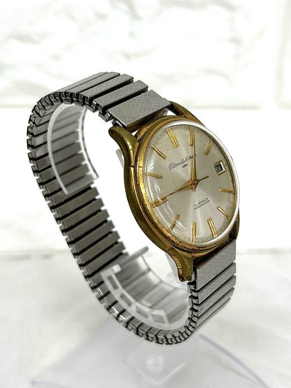 Citizen Auto Dater UNI 17 JEWELS PARASHOCK シチズン オートデータ ユニ 17石 ゴールドカラー メンズ 腕時計 fah 12H258K(その他 ...
