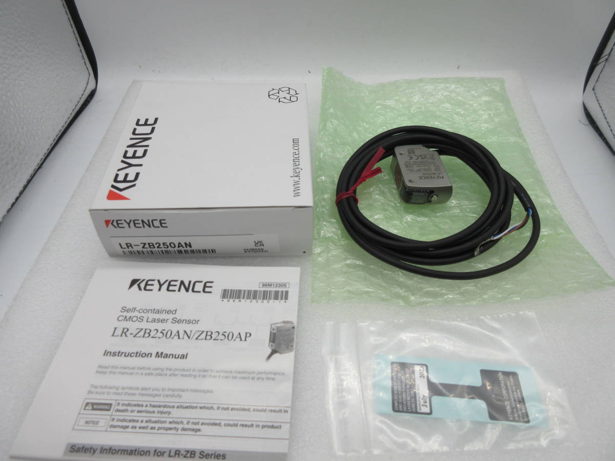 67592 KEYENCE キーエンス LR-ZB250AN アンプ内蔵型 CMOSレーザセンサ LR-Z シリーズ 角型 反射型(その他 ...