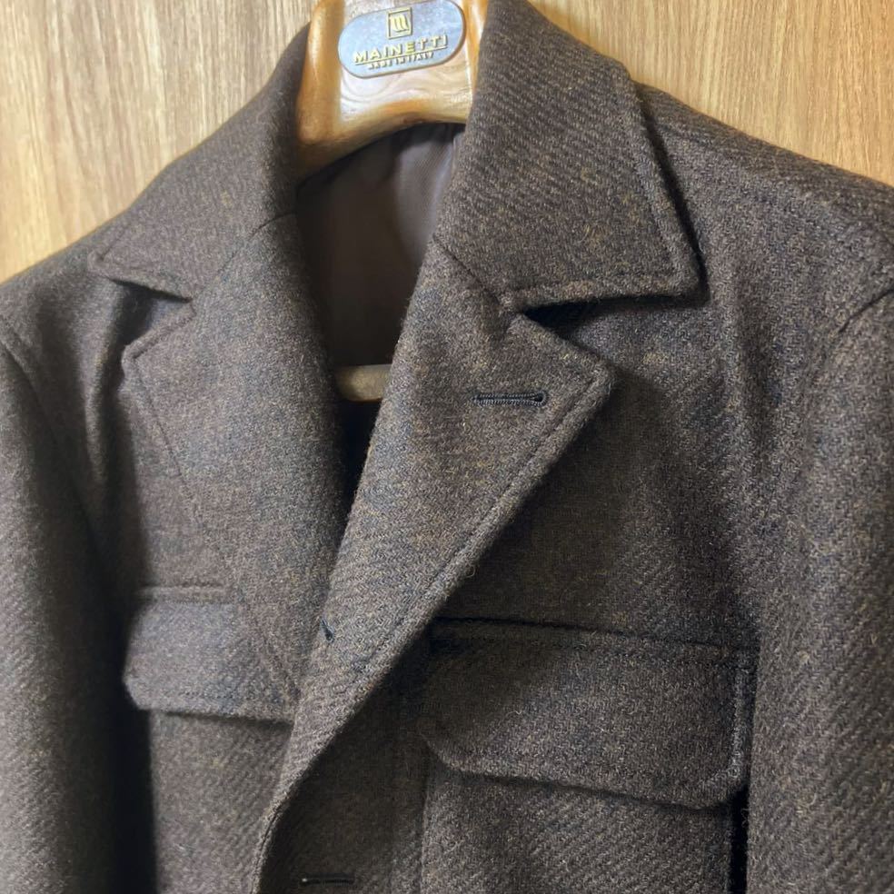 Brilla per il gustoウール サファリジャケットBROWN44 beams F beamsf brilla per il gusto(ジャンパー、ブルゾン)｜売買された ...