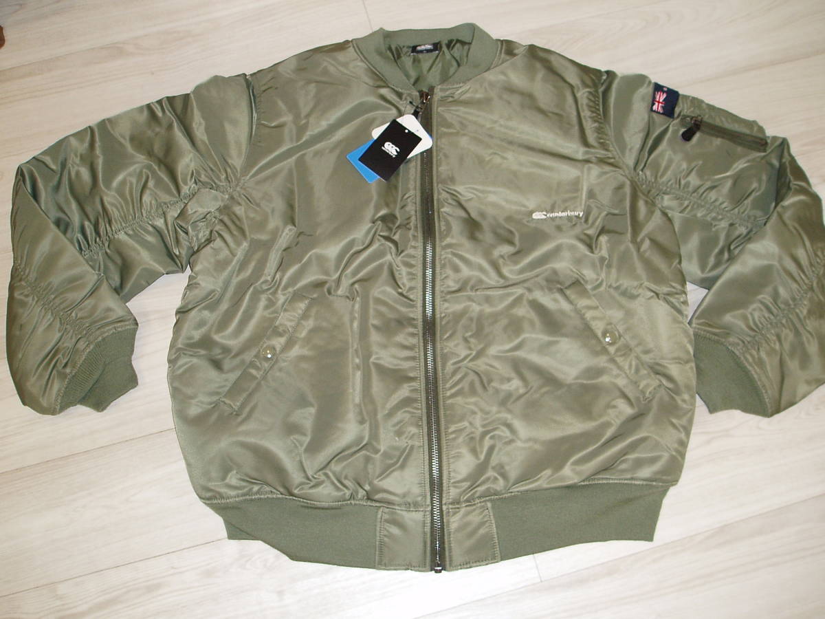 カンタベリー canterbury のMA-1 ディフェンダージャケット 4L ￥27 500 ビッグサイズ DEFENDER JACKET ...