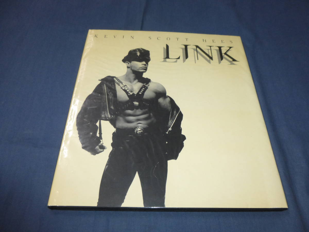 80/洋書 写真集 Link Kevin Scott Hees 男性モデル 裸体 肉体美 ボンデージファッション ゲイカルチャー ハードゲイ ...