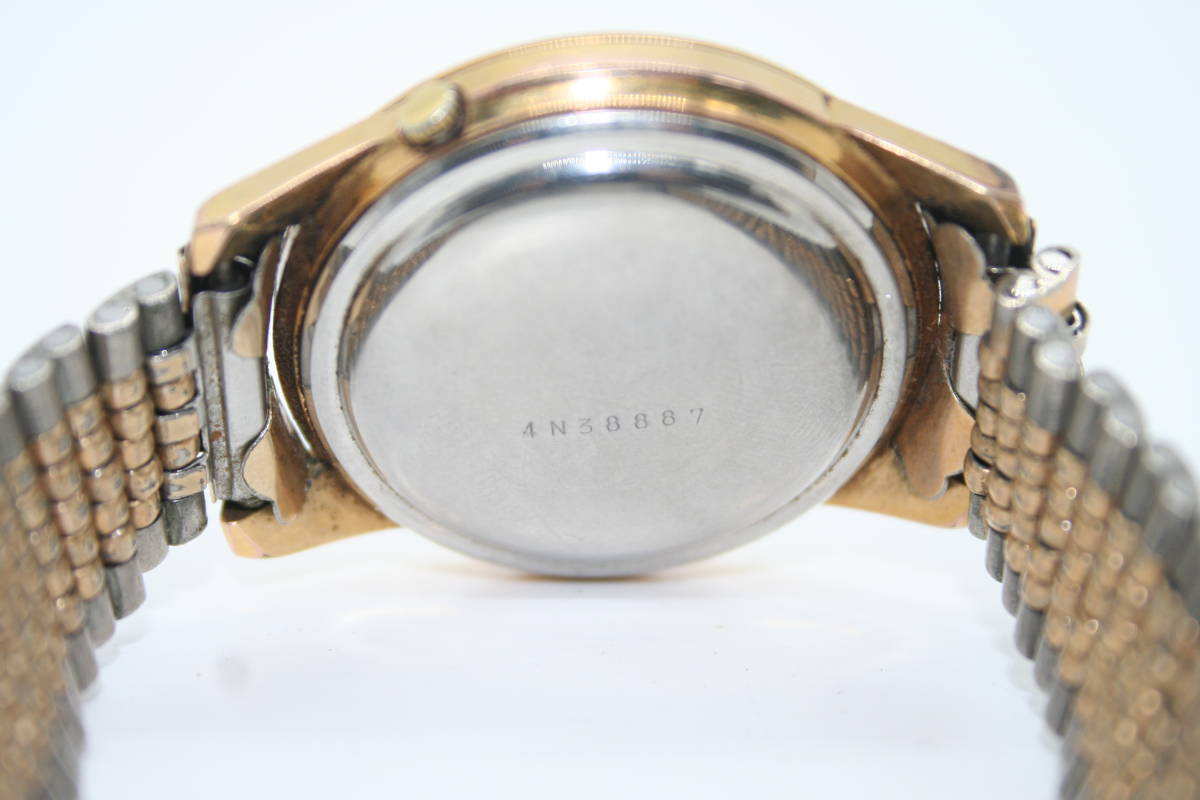 並品 保障付 Vintage SEIKO 5 Sportsmatic Auto Diashock 21J Mens Watch 6619-8970 セイコー スポーツマチック メンズ W255 ...